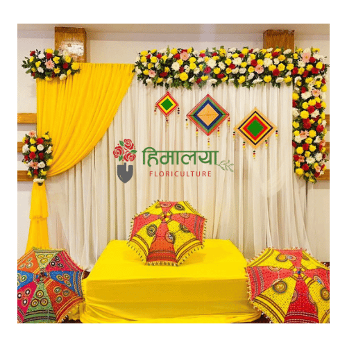 Mehendi Backdrop – Himalaya Floriculture